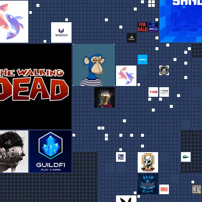 The Sandbox 元宇宙地图