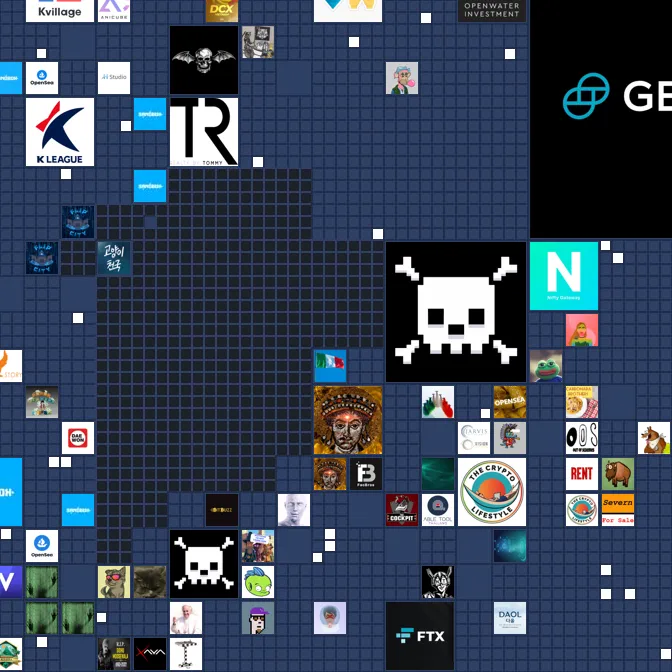 The Sandbox 元宇宙地图